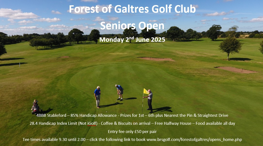 Seniors Open 2025 - Forest of Galtres Golf Club